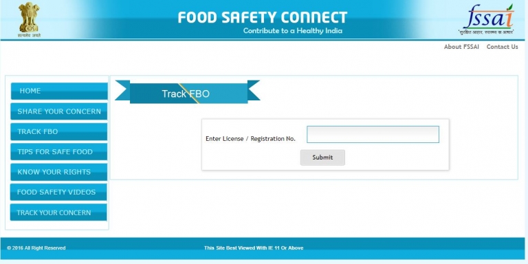 Check FSSAI License Number Online | FSSAI Registration