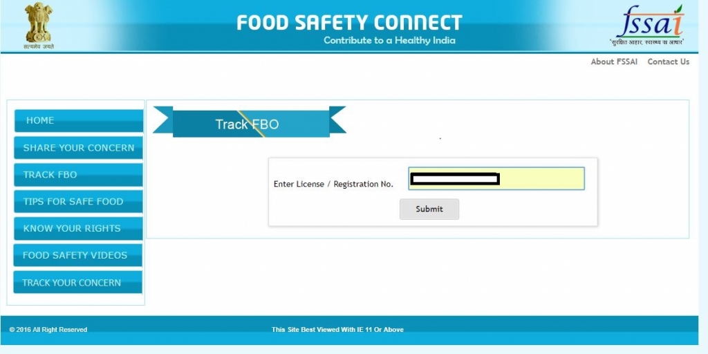 Check FSSAI License Number Online | FSSAI Registration