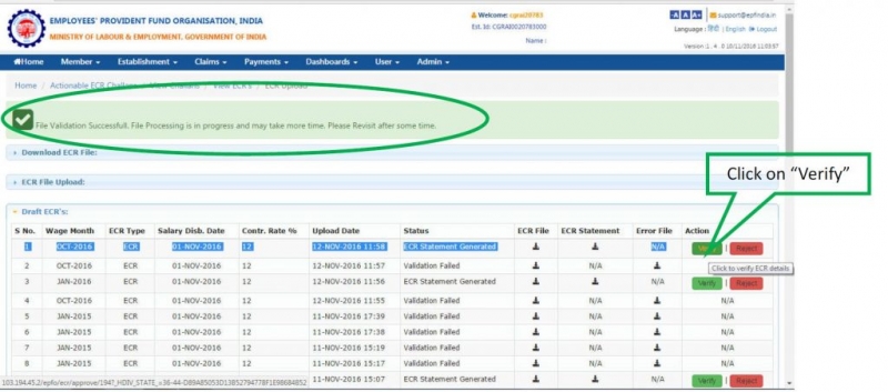 EPFO E-Sewa | Registration, ECR Filing & UAN App | Legal Raasta
