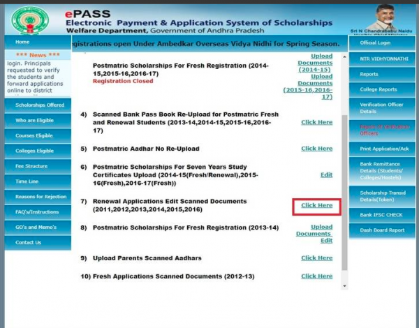 Ap Epass Eligibility Documents Required Online Procedure