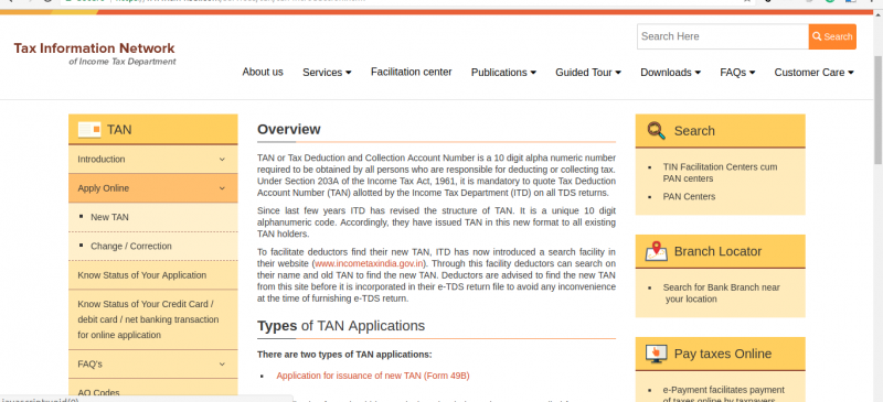 Know your TAN | Format & Structure of TAN | Online process