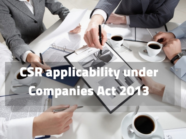 csr applicability introduction and activities under it | LegalRaasta