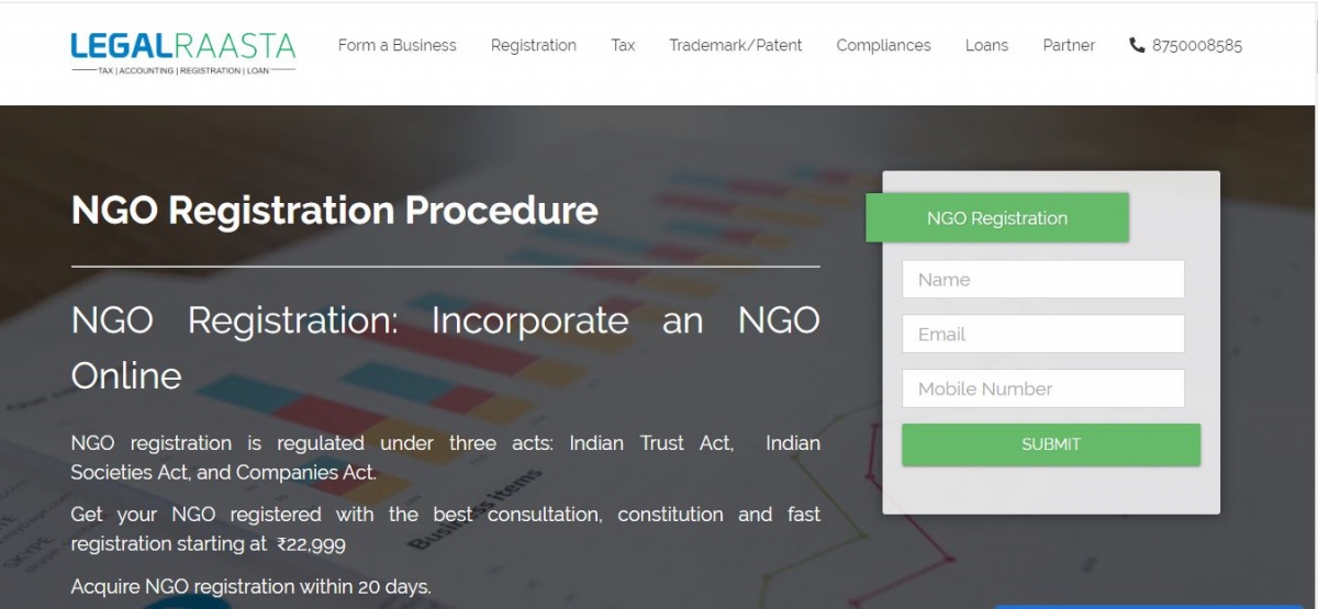NGO Registration in India : Procedure & Documents | LegalRaasta