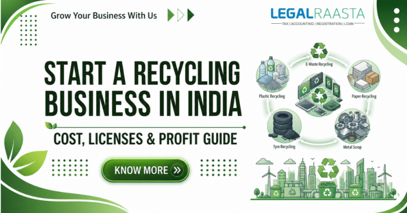 How to Start Recycling Business in India 2026: Cost Guide